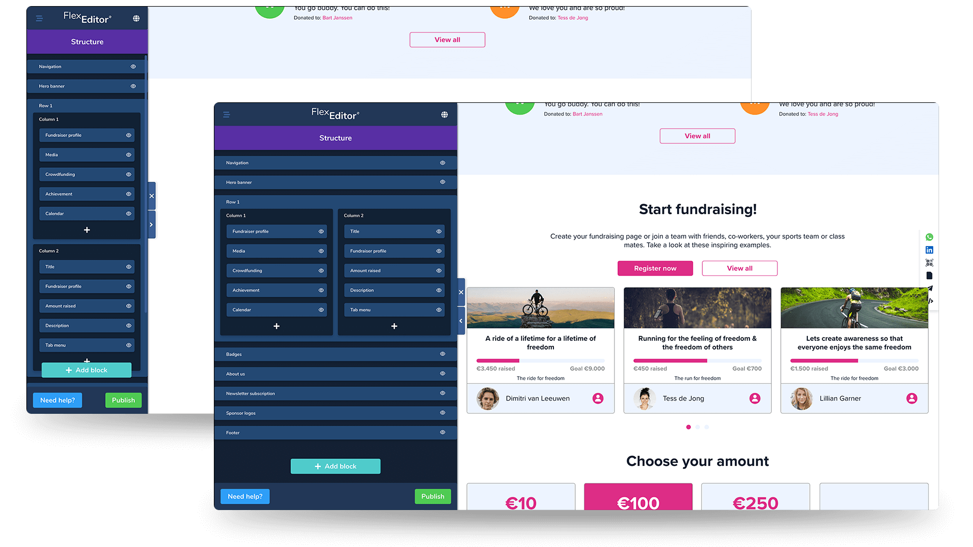 flex editor sneak preview